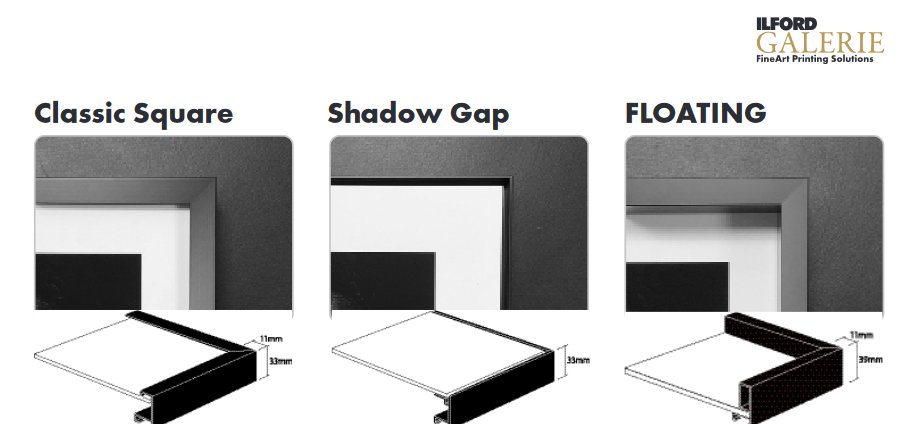 LFORD GALERIE Frames - Shadow Gap Silver – artidomo